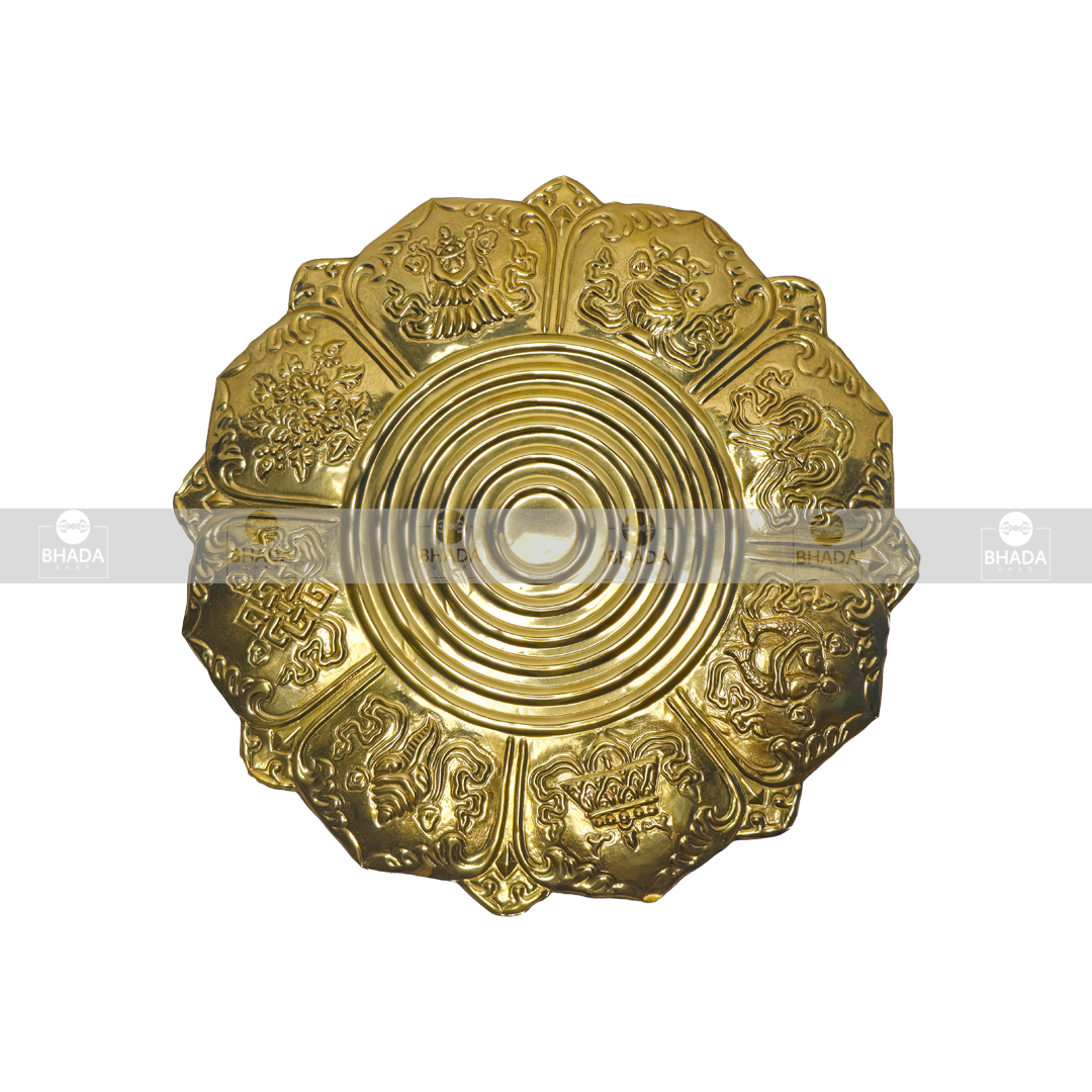 Brass Mandapa 11inch - BhadaGhar